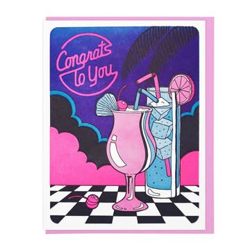 Congrats to You Cocktail Card – Relume