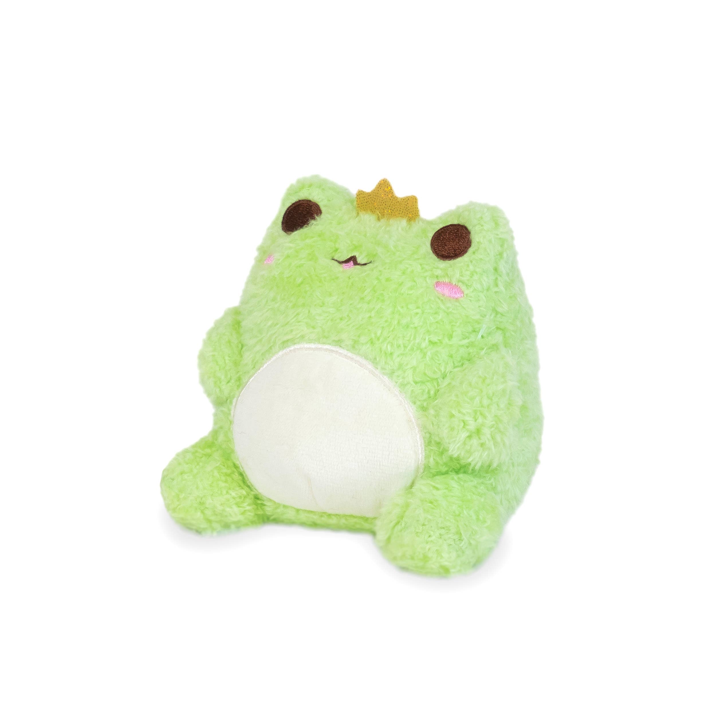 Mini Wawa the Prince Clip (Cute Kawaii Frog Keychain Plush) – Relume