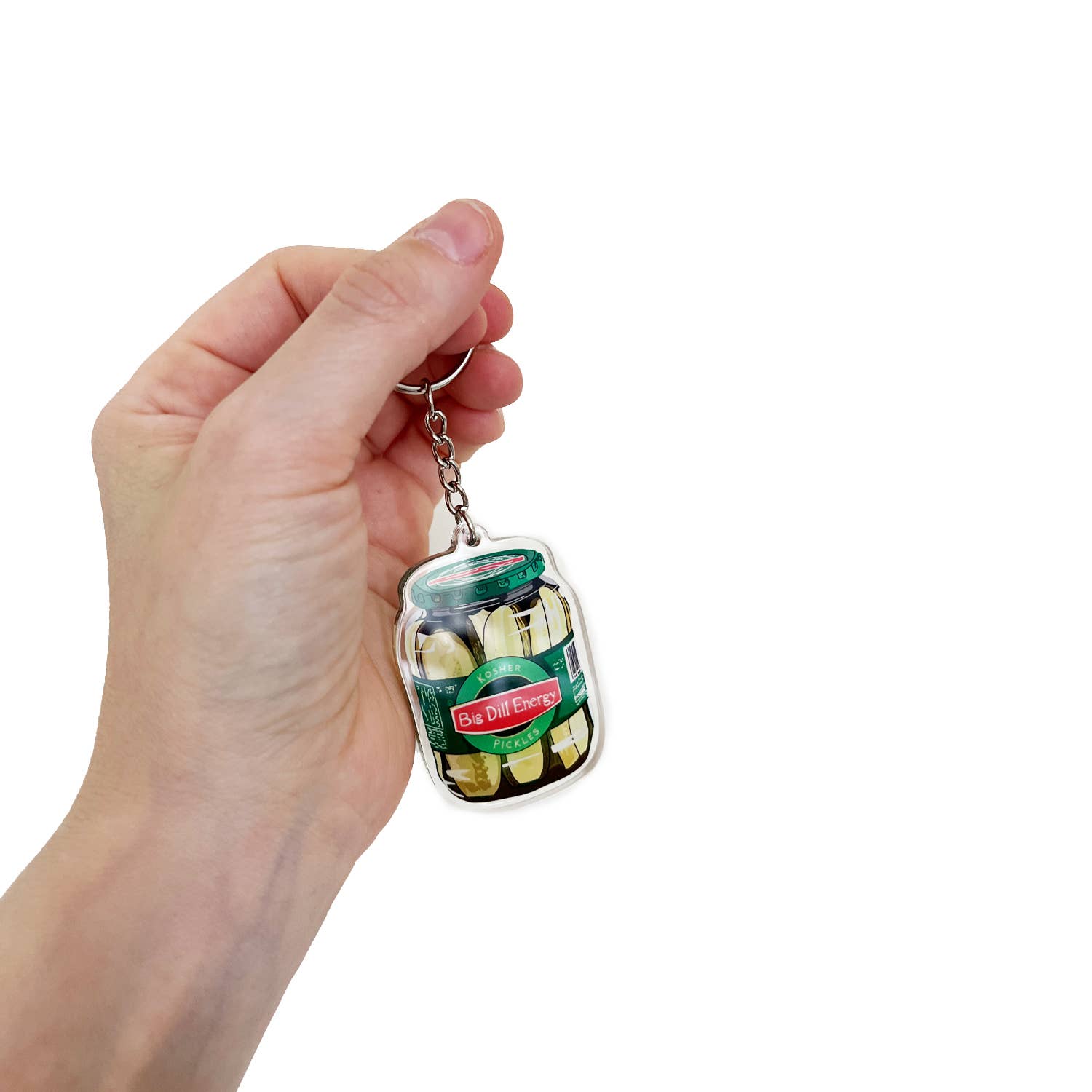 Dill Pickle Jar Keychain – Relume