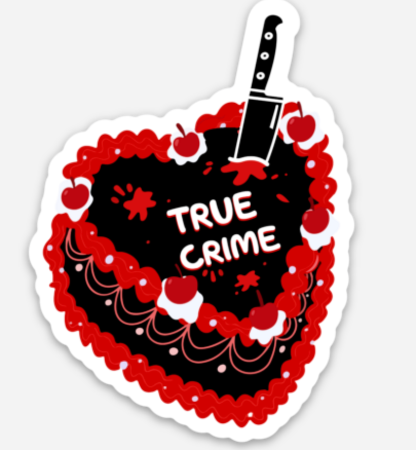 True Crime Cake Sticker – Relume