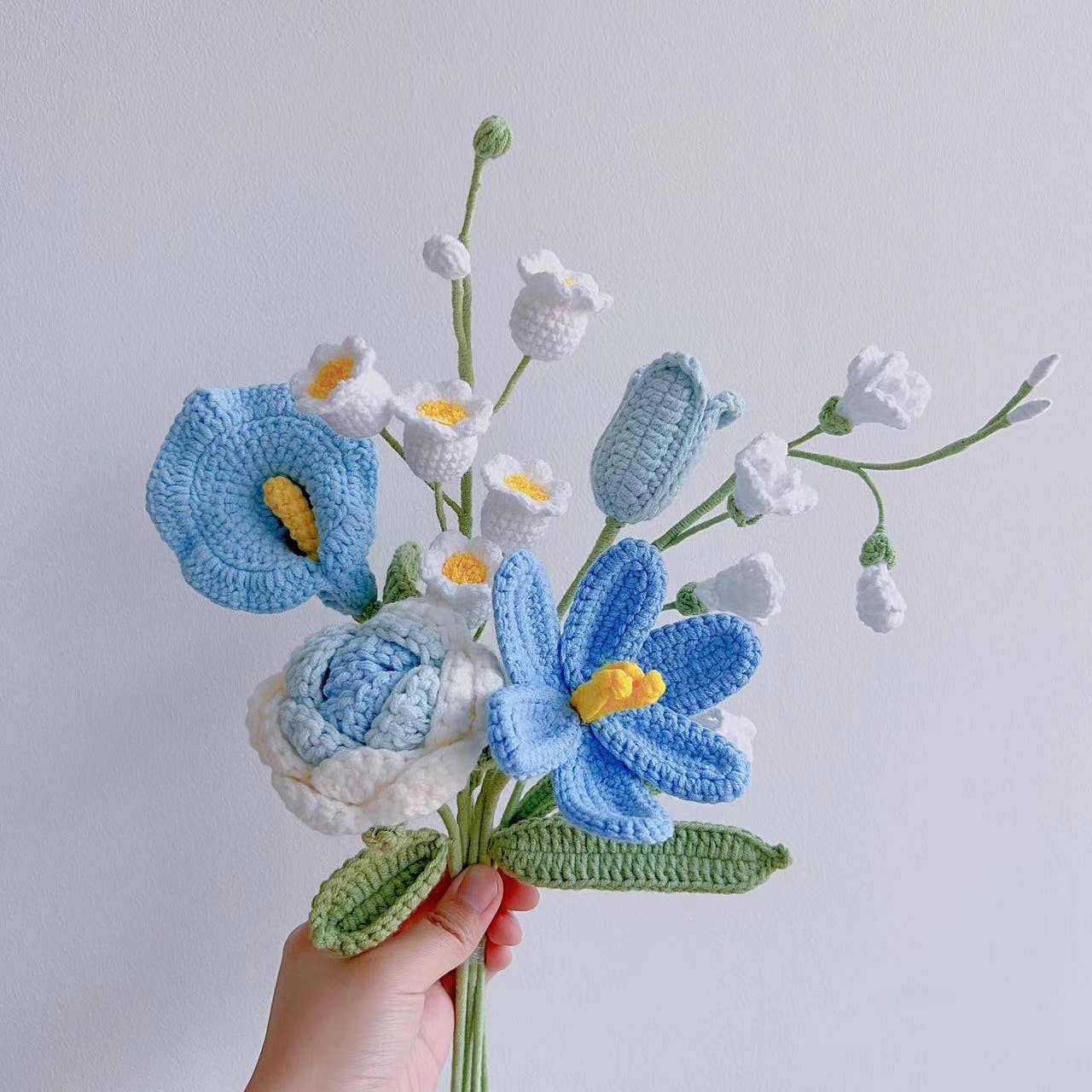 Crochet Bouquet Bundles Small Blue – Relume
