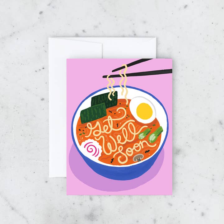 Get Well Soon Ramen Card – Relume