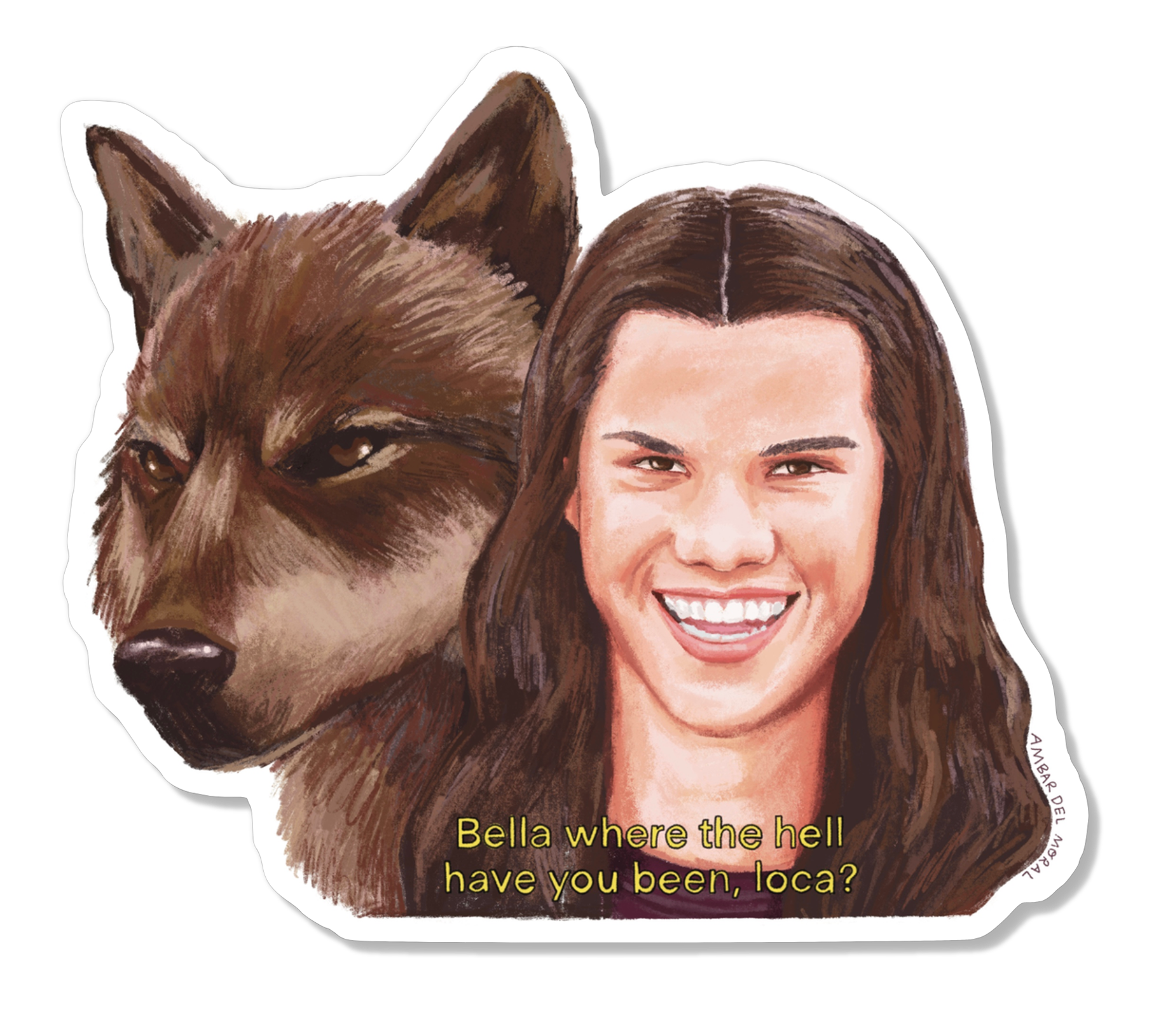 Jacob Black Twilight Sticker – Relume