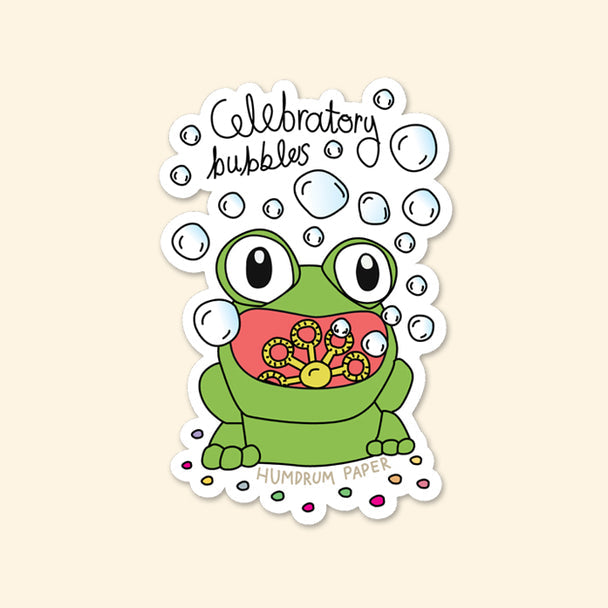 Celebratory Bubbles Sticker – Relume