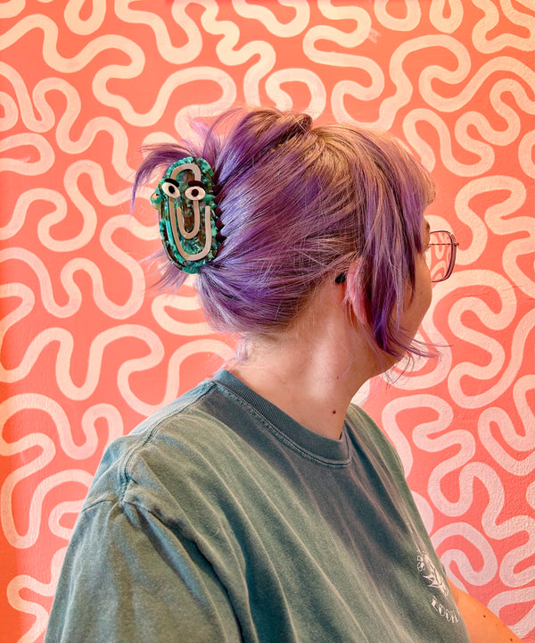 Sir Paperclip Hair Claw – Relume