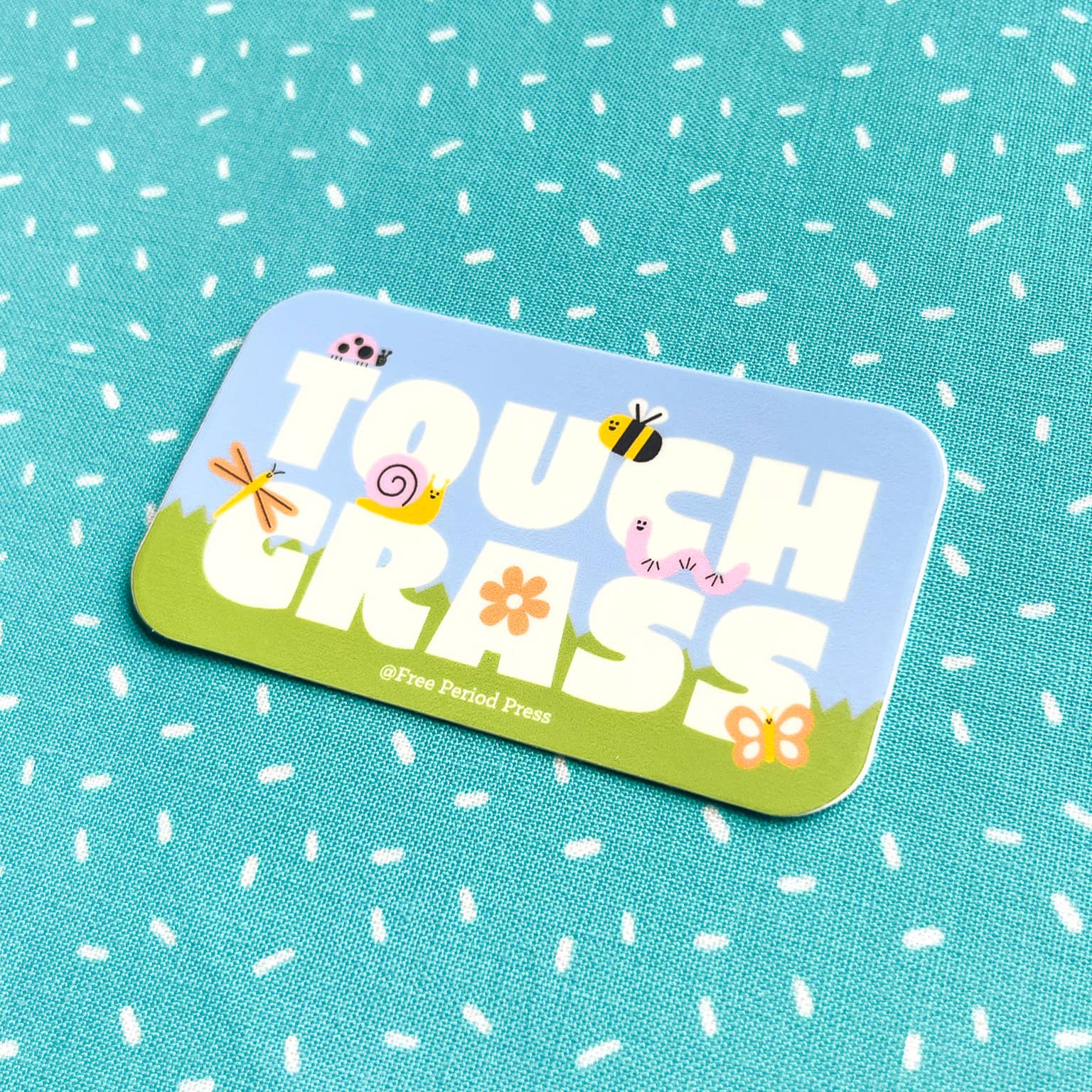 Touch Grass Vinyl Decal Sticker – Relume