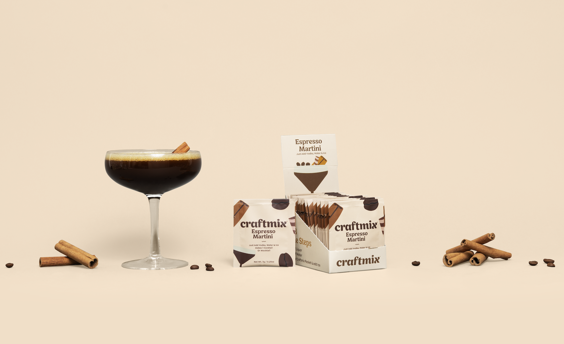 Espresso Martini Cocktail/Mocktail Mixer Packet – Relume